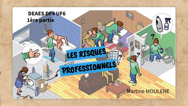 les risques professionnels 1ère partie | Genially