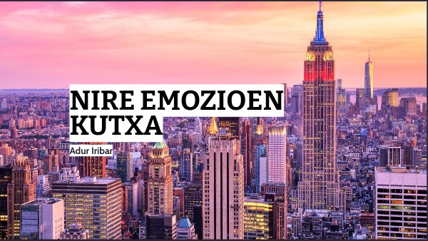 NIRE EMOZIOEN KUTXA