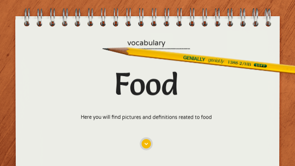 Food- vocabulary | Genially