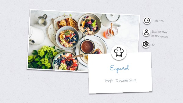 Comidas típicas y verbos de cocina | Genially