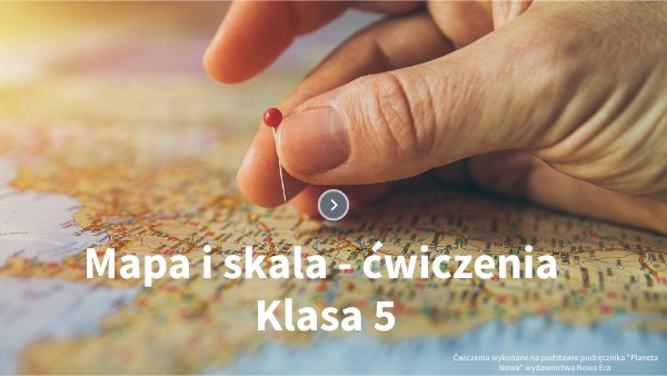 Mapa i skala