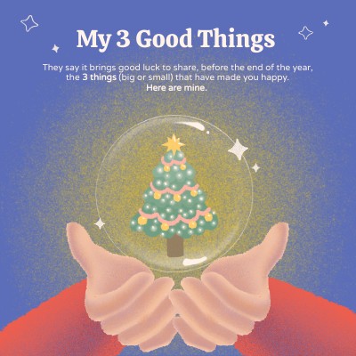 Three Good Things Card
