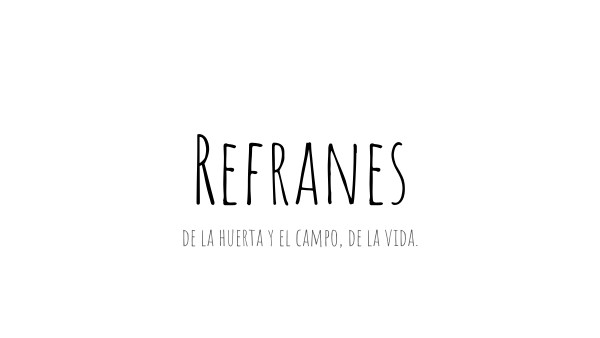 REFRANES | Genially