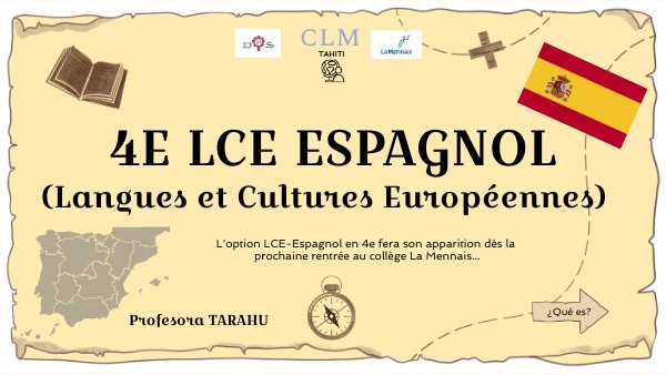 LCE - ESPAGNOL CLM LA MENNAIS