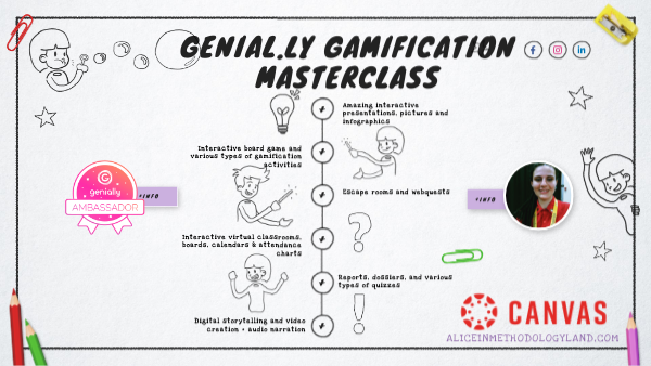 Genial.ly Gamification Masterclass aliceinmethodologyland.com