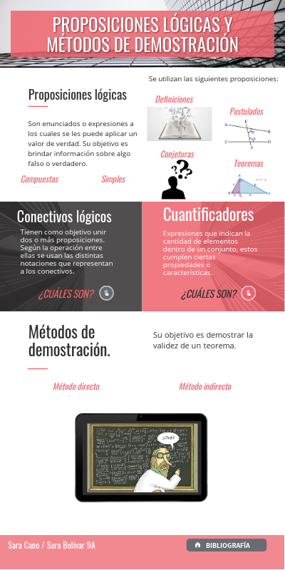 PROPOSICIONES LÓGICAS