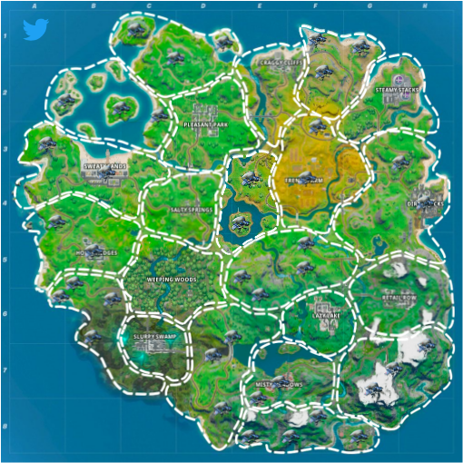 Fortnite Chapter 2 Locations | Genially