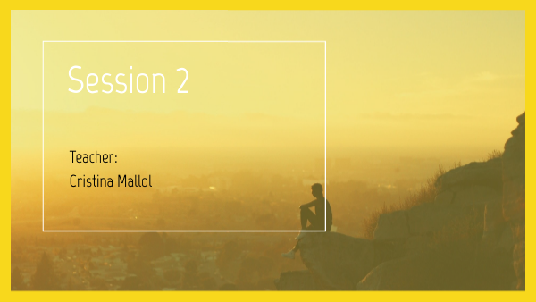 Oral workshop Session 2 | Genially