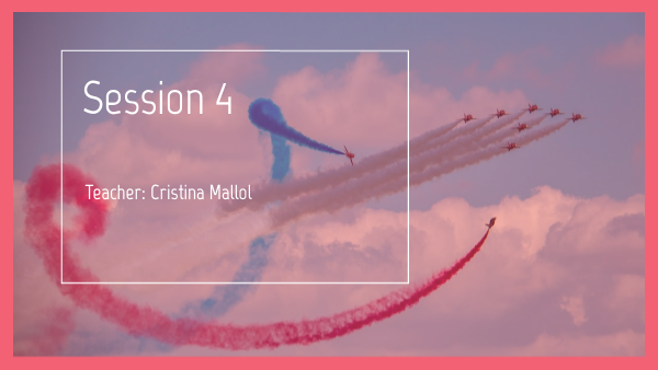 Oral workshop session4 | Genially