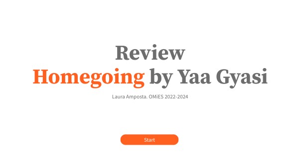 Homegoing by Yaa Gyasi