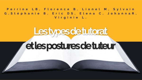 Types de tutorat | Genially
