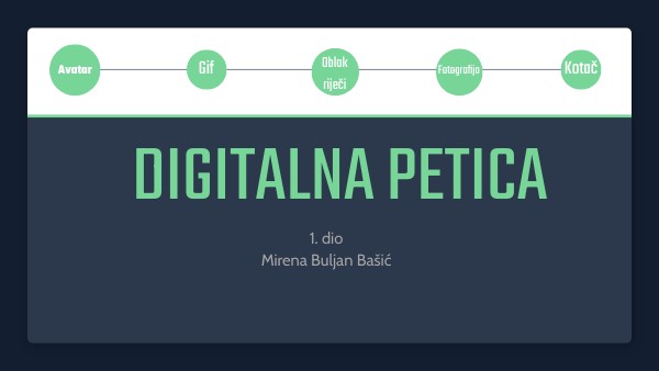 Digitalna petica 1. dio | Genially
