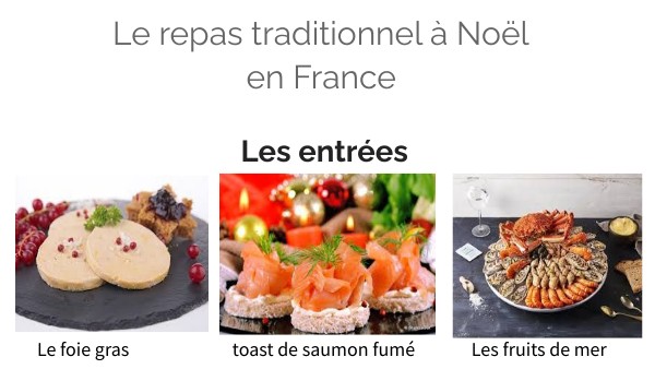 repas de noel en France