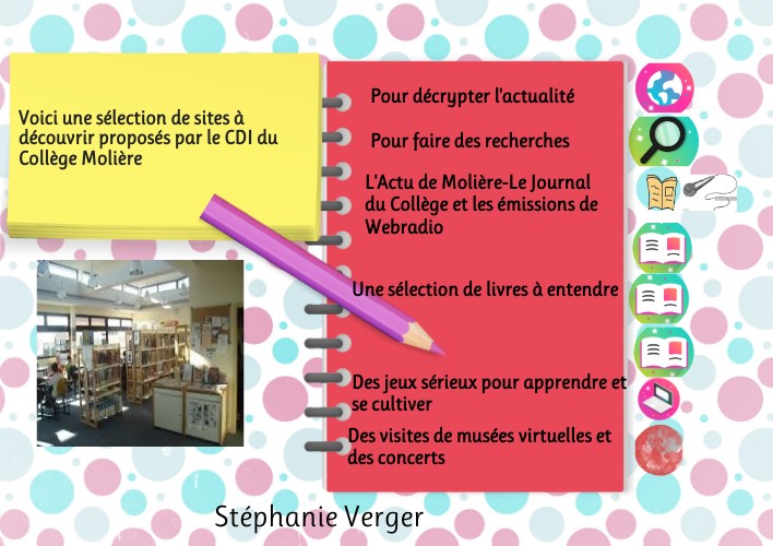 Ressources du CDI | Genially