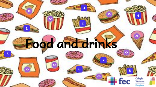Food and drinks activities | Genially