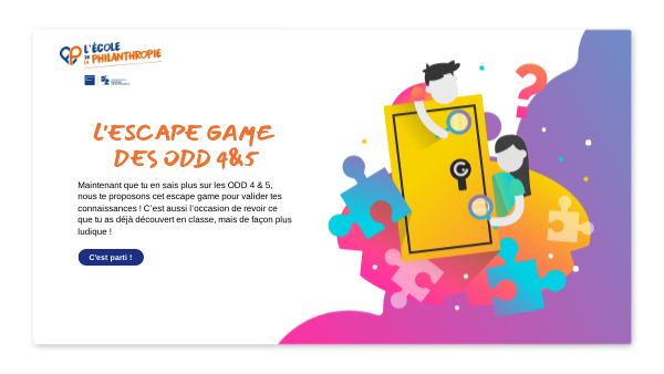 Escape game ODD 4&5 | Genially