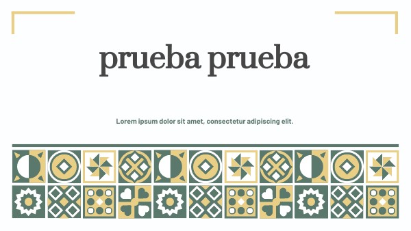 PRESENTACIÓN prueba | Genially