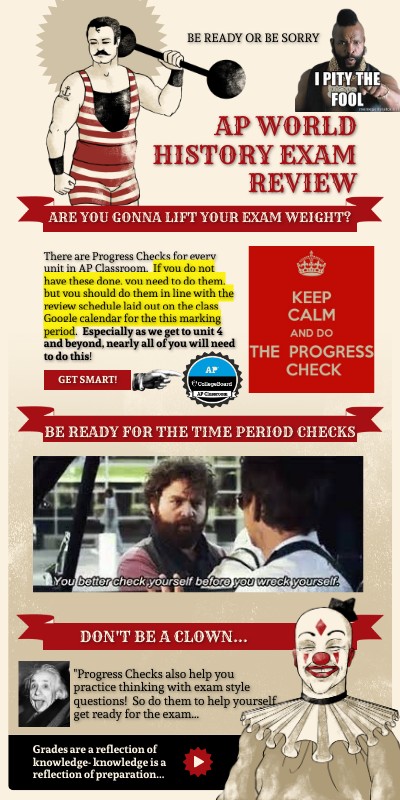 AP World History Exam Review!