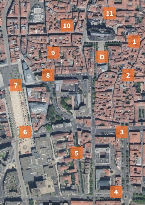 Clermont-Ferrand. Promenade historique | Genially