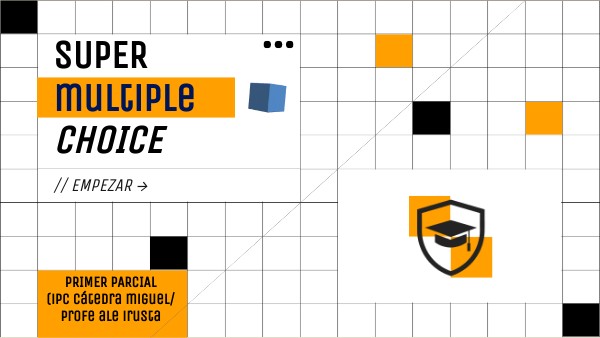 Super Choice 1 | Genially