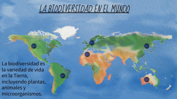 LA BIODIVERSIDAD EN EL MUNDO