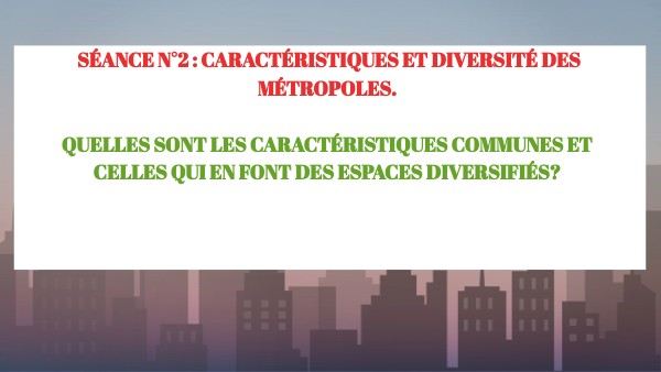 Séance n°2 - Mise en perspective | Genially