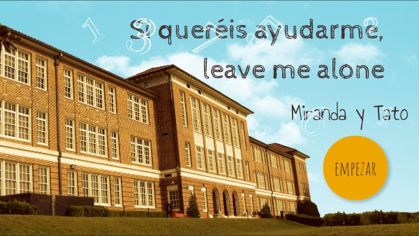 MIRANDA Y TATO. GIVE ME ALONE