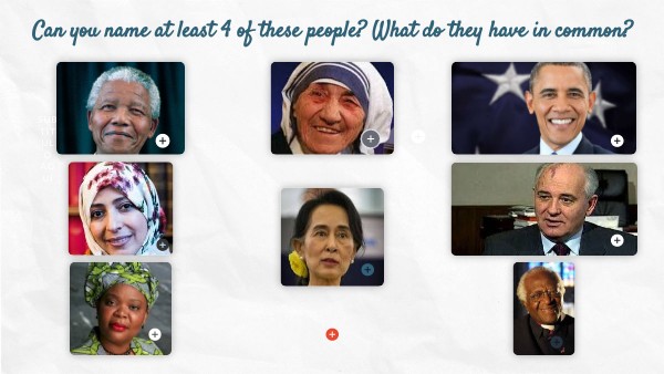 Can you name these people?