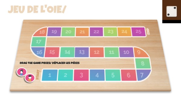 Copie - COPIA - BOARD GAME/JE DE L'OIE | Genially