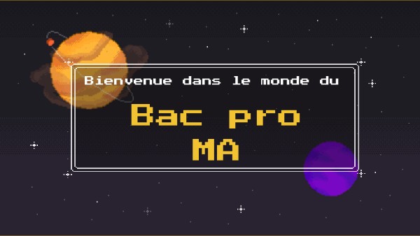 PRESENTATION Bac MA PIXEL... | Genially