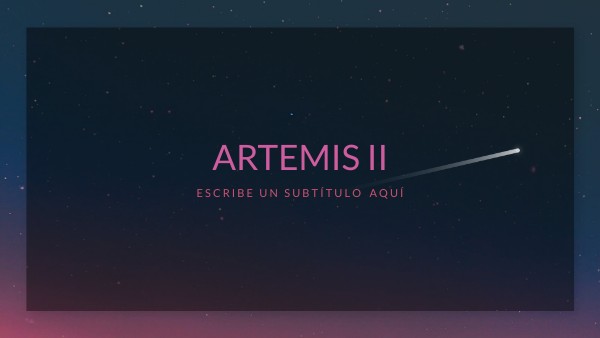 ARTEMIS II | Genially