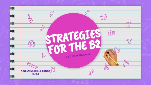 FIRST SPEAKING EXAM_ARLEEN CANTO | Genially