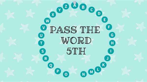 PASS THE WORD 5th 6th GRADE
