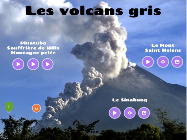 Volcans gris | Genially
