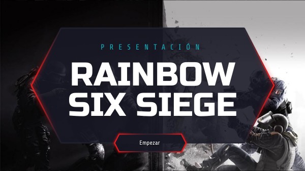 Presentación Rainbow Six Siege Iñaki | Genially