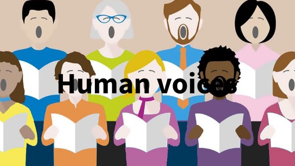 Trabajo musica human voices