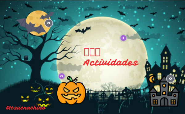 halloween actividades orales y vocabulario | Genially