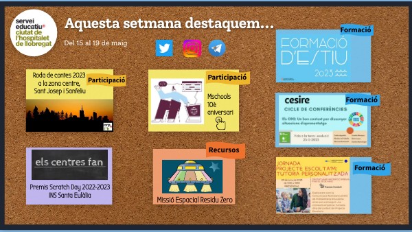 Del 15 al 19 de maig