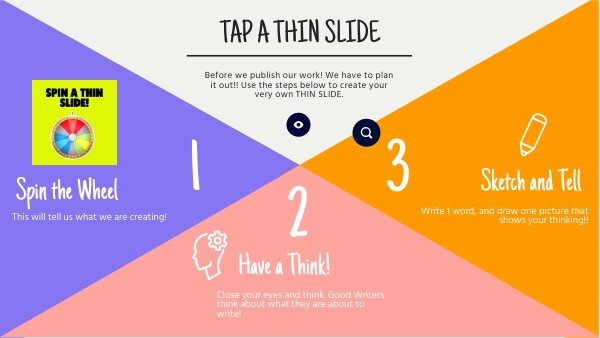 Tap a thin slide! | Genially