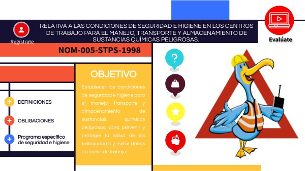 NOM-005-STPS-1998 | Genially