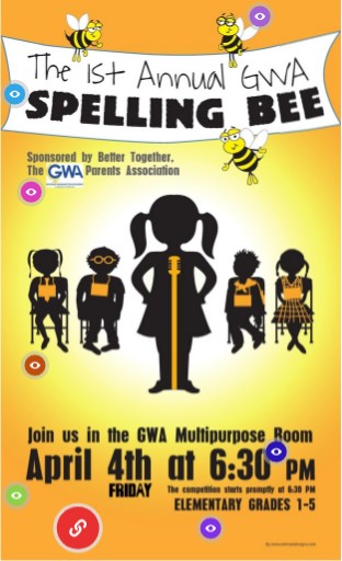 POSTER The 1st annual spelling bee contest | Genially