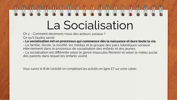 Qu'est-ce que la Socialisation? | Genially
