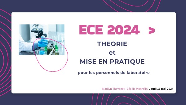 Sujets ECE 24 vus du labo