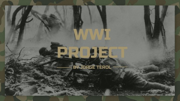 WWI PROJECT