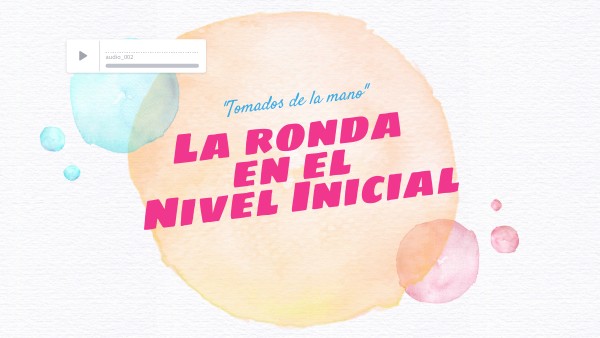 La ronda en el Nivel Inicial. | Genially