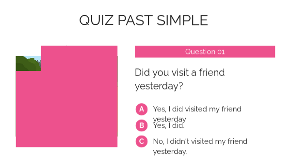Quiz past simple | Genially