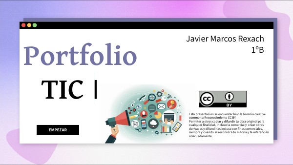 PORTFOLIO TIC JAVIER MARCOS