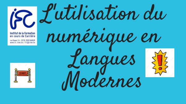 Formation au numérique pour les LM | Genially