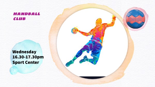 Handball club- English | Genially