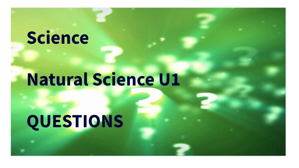 SCIENCE QUESTIONS